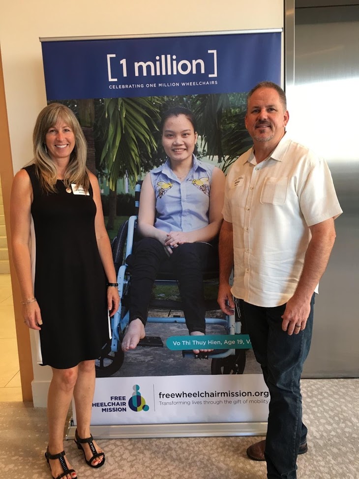 Nora Higa's fundraising page for Free Wheelchair Mission