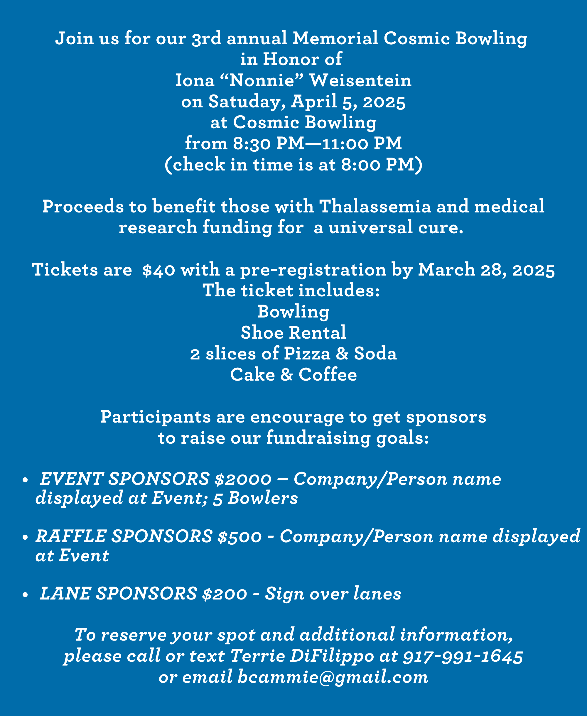 Staten Island Bowling Event - Campaign