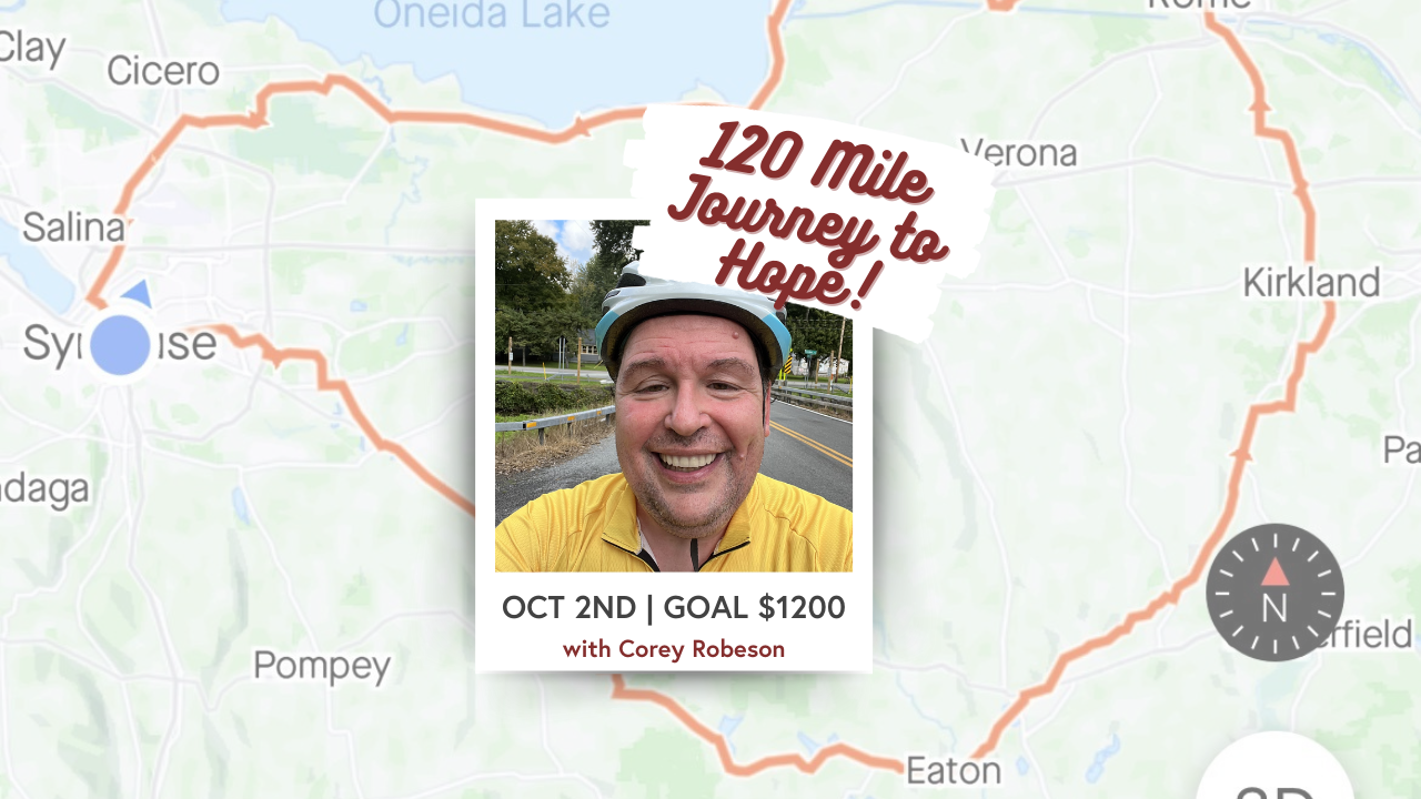 120 Mile Journey to Hope! - Campaign