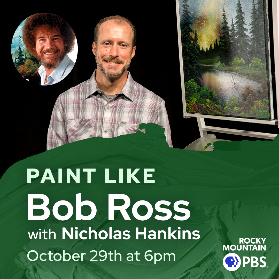 Paint Like Bob Ross with Nicholas Hankins Virtual Event - Campaign