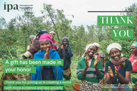 Donate to IPA's End of Year Campaign