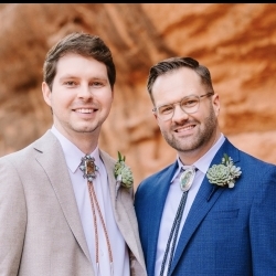 Adam & Nathan's fundraising page for The Trevor Project