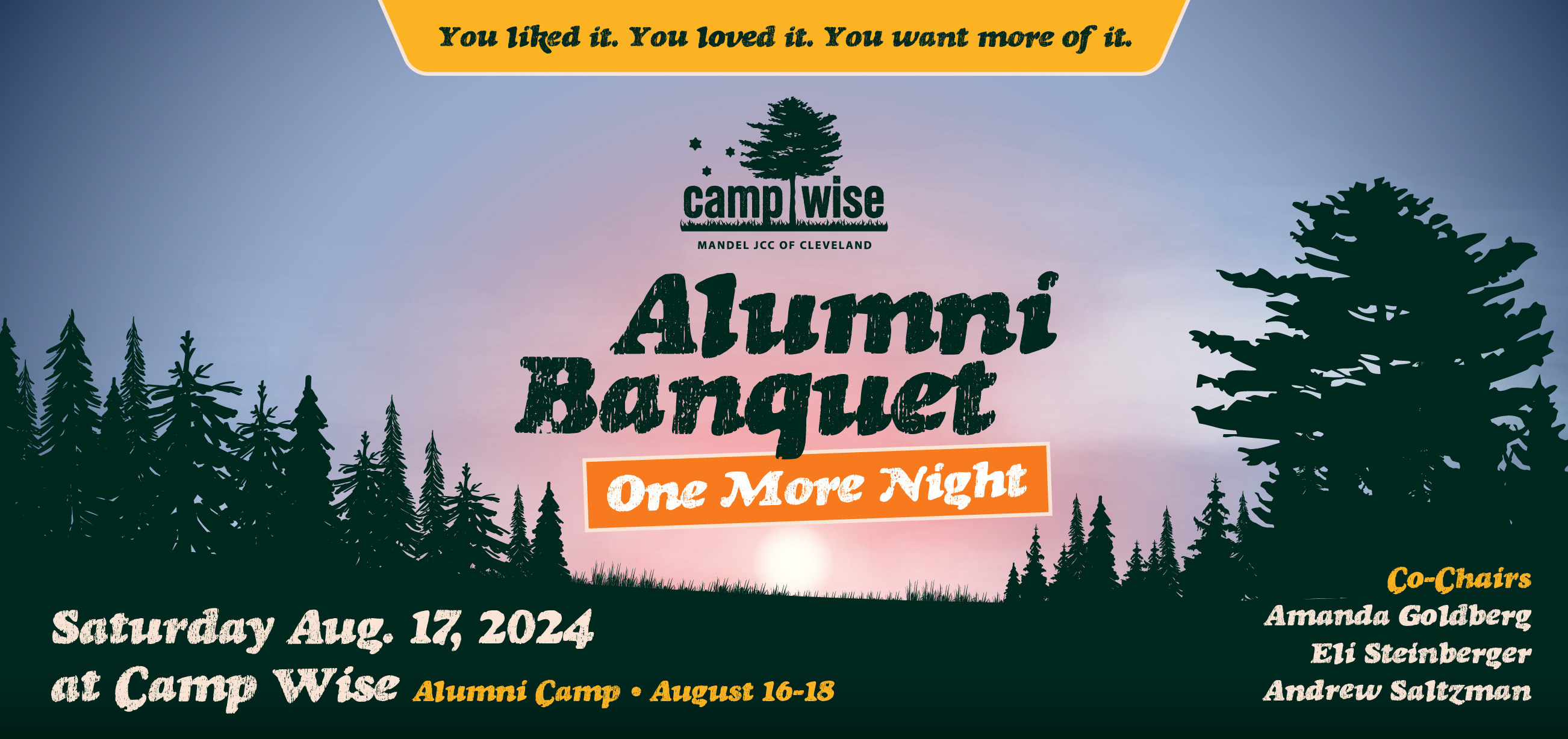 2024 Camp Wise Alumni Banquet - Campaign
