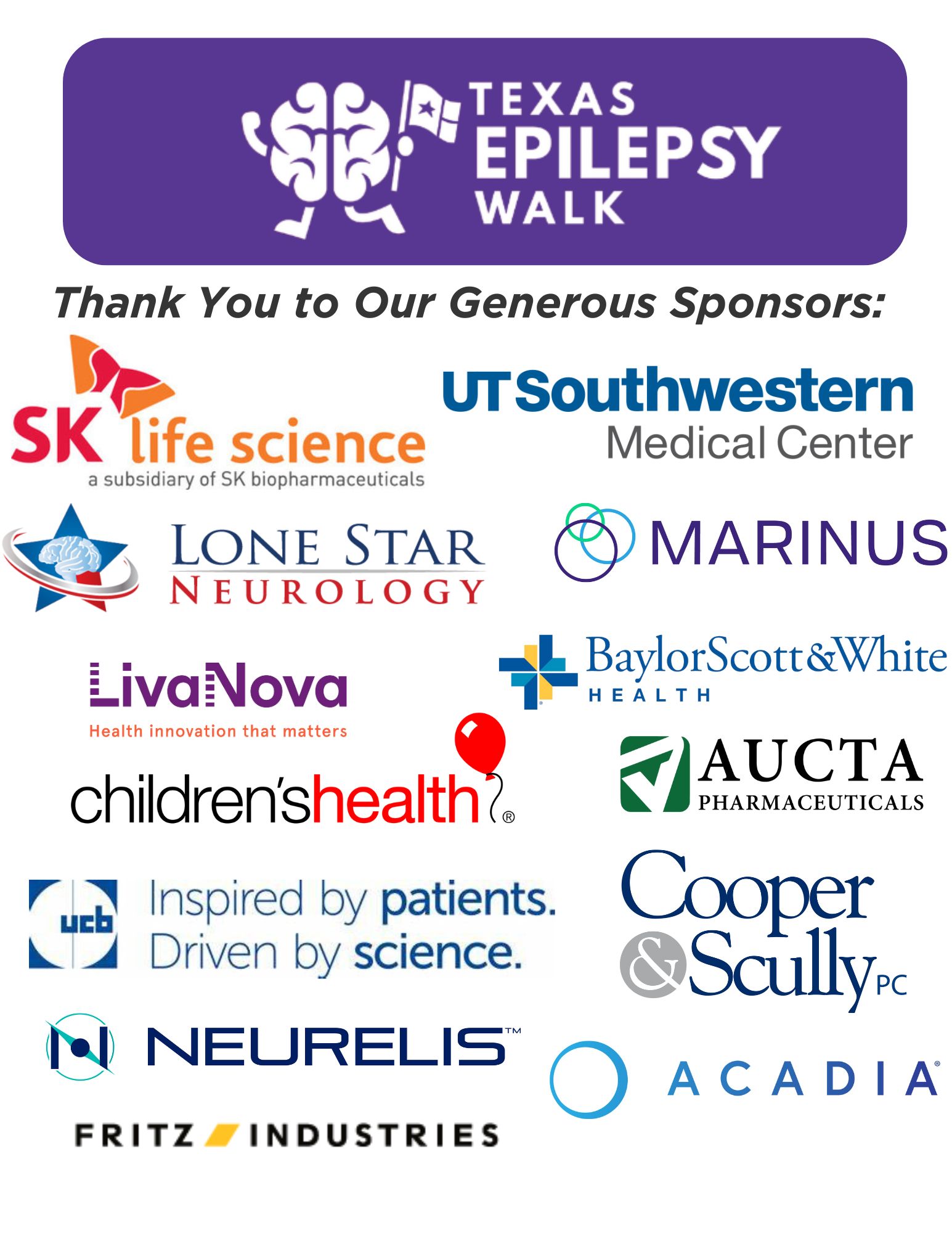 2024 Texas Epilepsy Walk - Dallas - Campaign