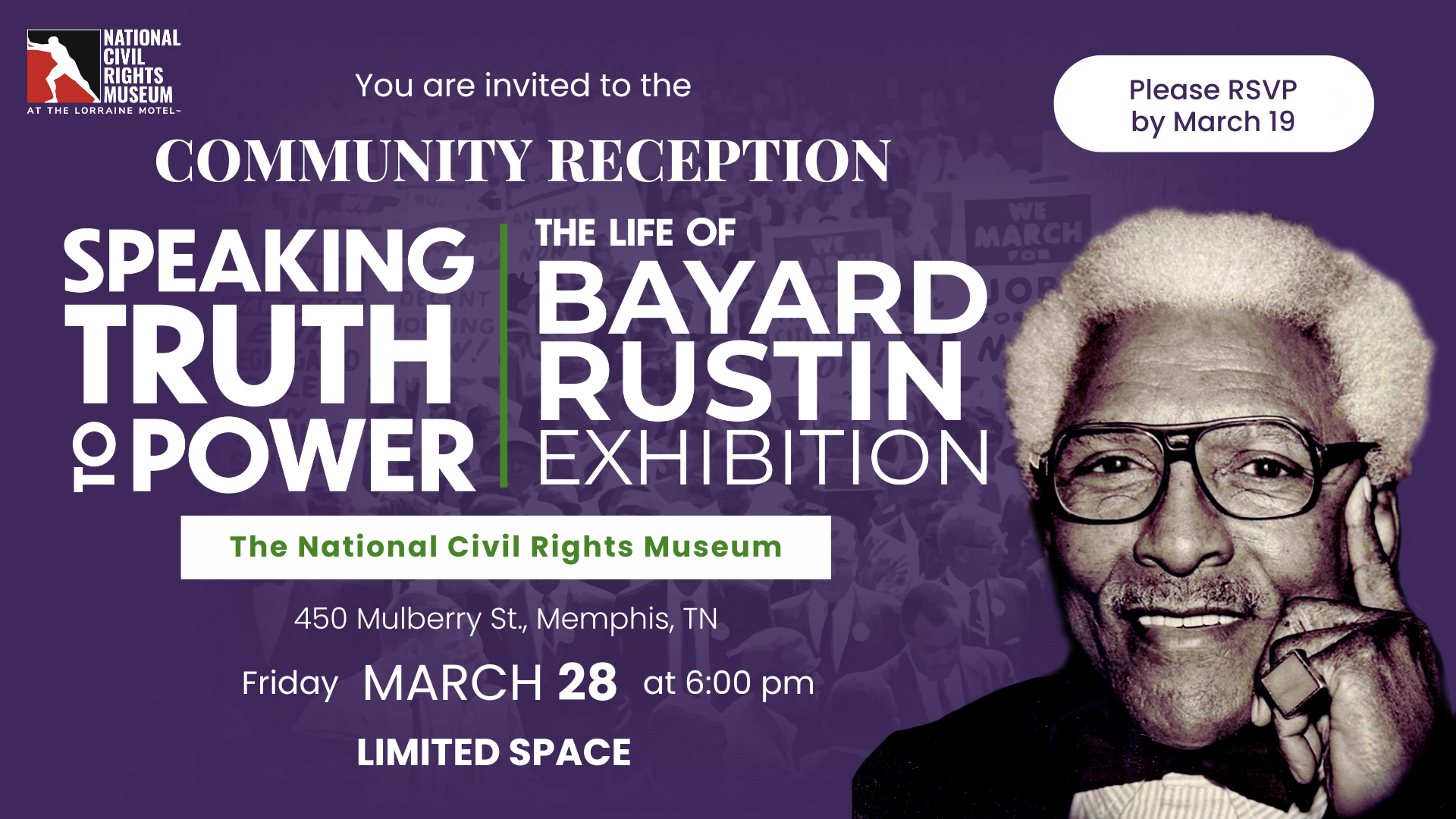 Bayard Rustin Collection Opening Reception - Campaign