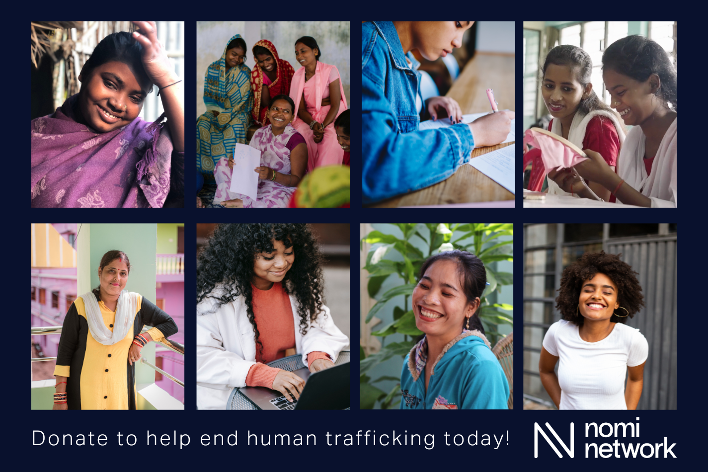 Donate to Nomi Network Monthly Donor Program