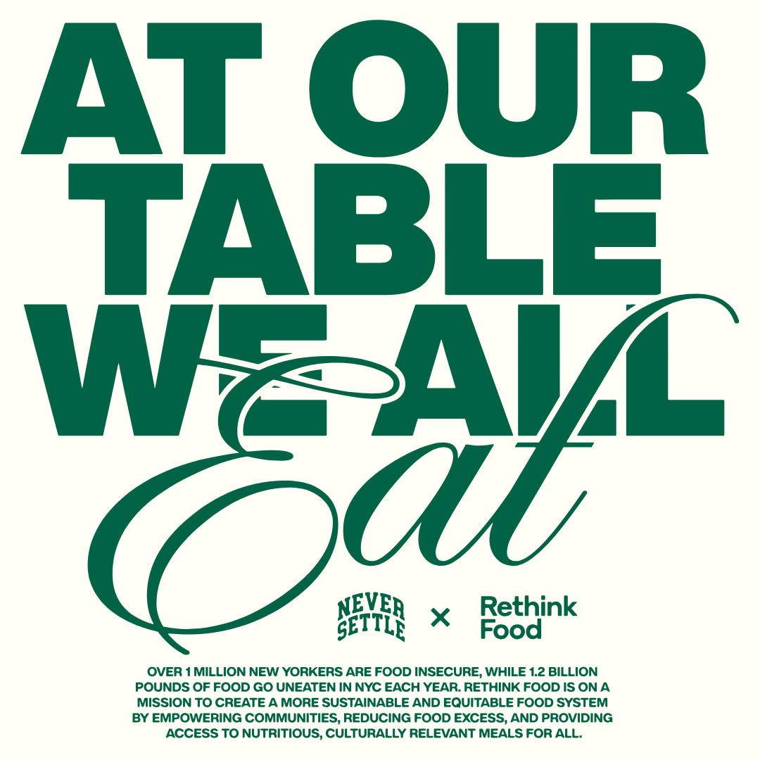 Rethink Food Day 2025: At Our Table We All Eat Launch Party - Campaign