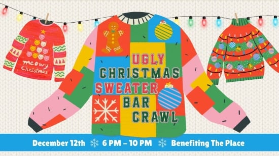Ugly Sweater Bar Crawl 2024 - Campaign