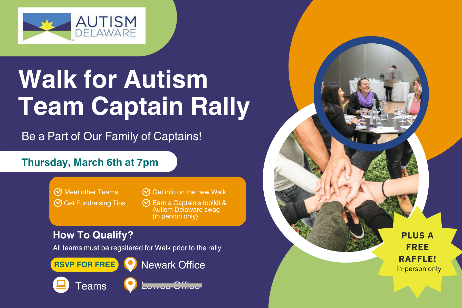 Captains Rally for Walk 2025 - Campaign