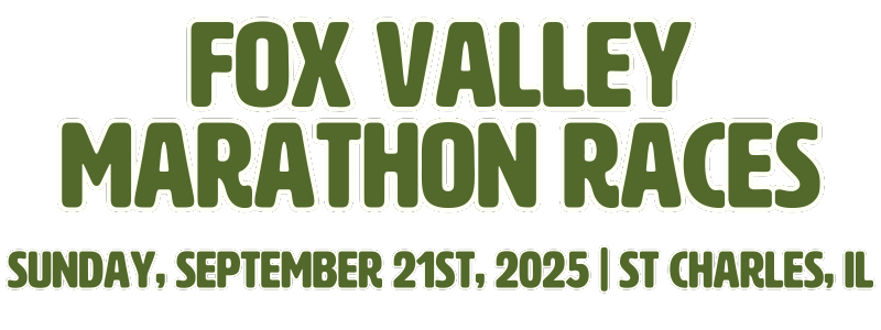 Fox Valley Marathon Races 2025 - Campaign