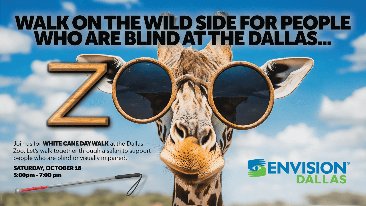 Envision Dallas White Cane Day Walk - Campaign