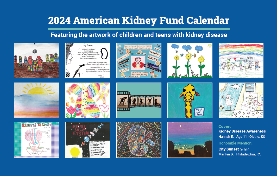 American Kidney Fund Calendar Store - Campaign
