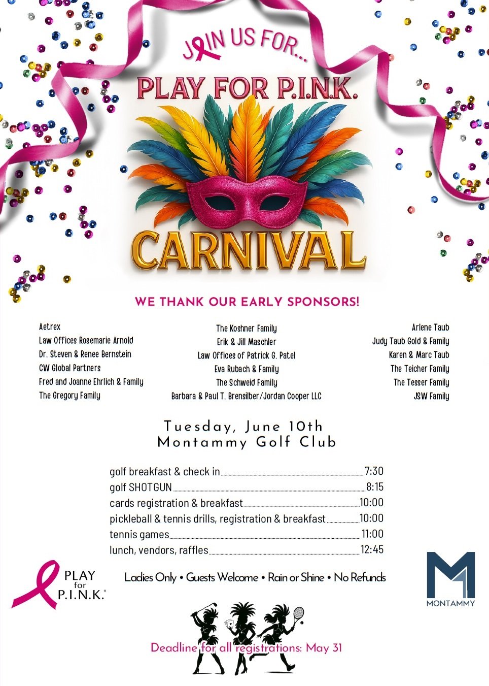 Montammy Golf Club Play for P.I.N.K. - Campaign