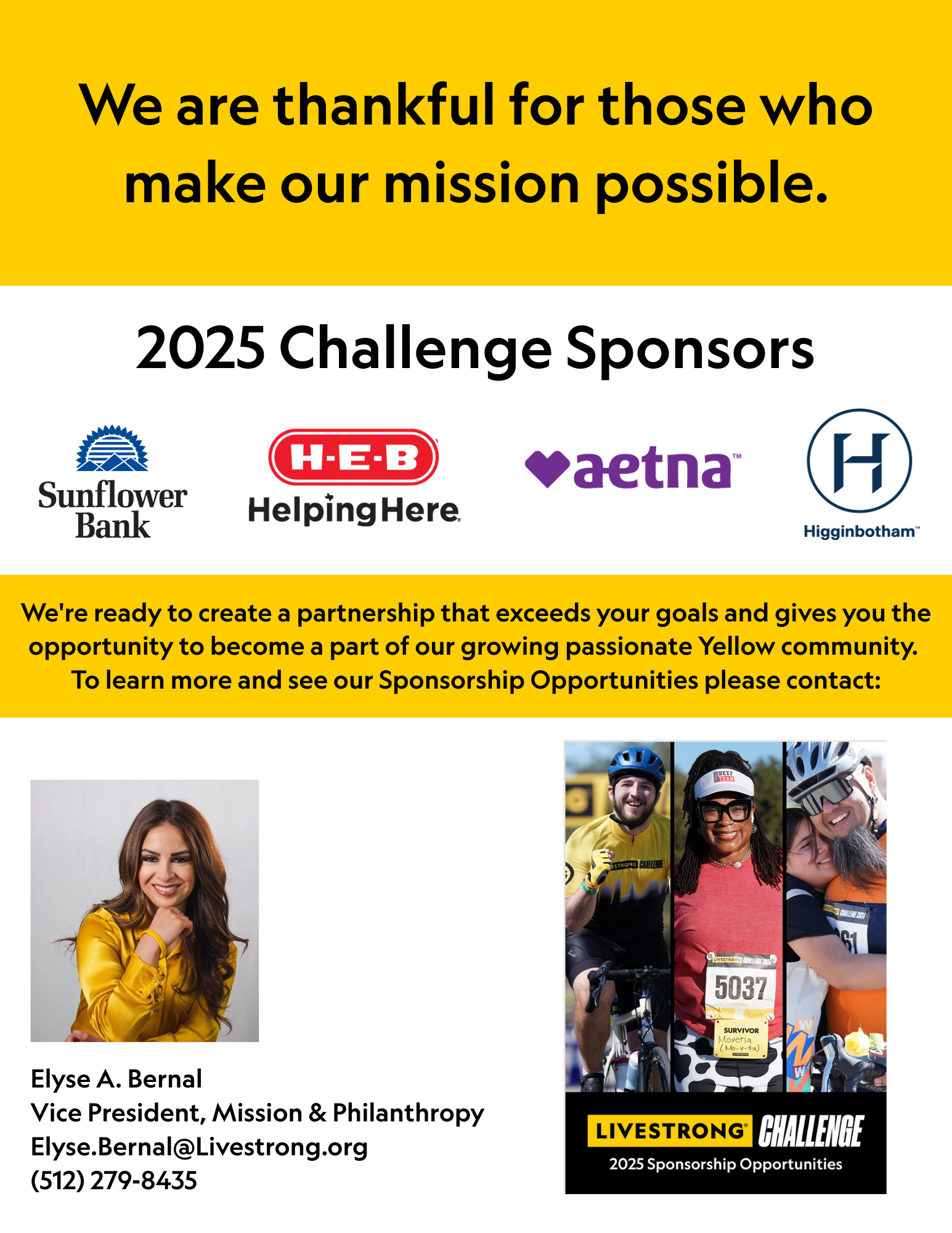 2025 Livestrong Challenge - Campaign