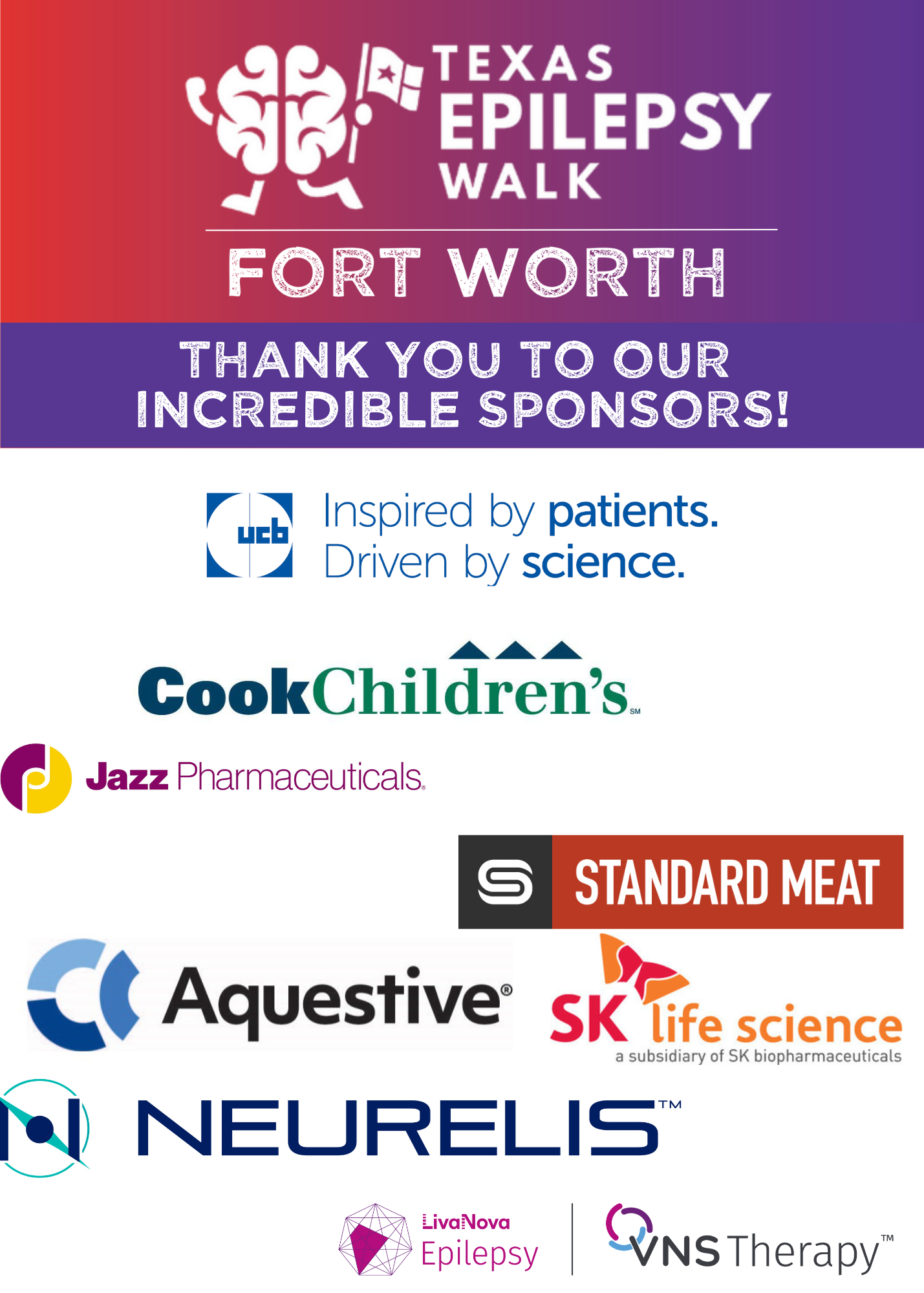 2025 Texas Epilepsy Walk - Fort Worth - Campaign