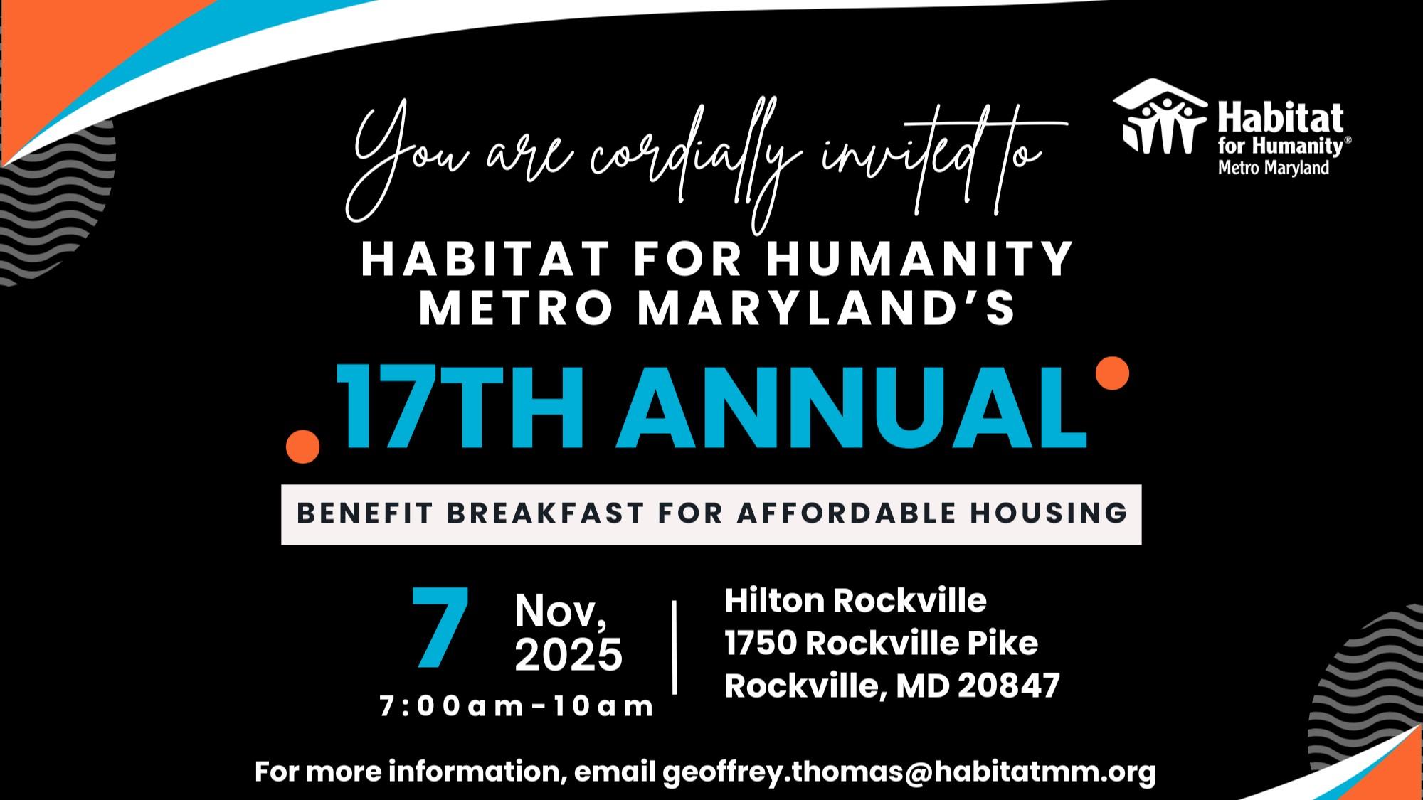 17th Annual Benefit Breakfast - Campaign