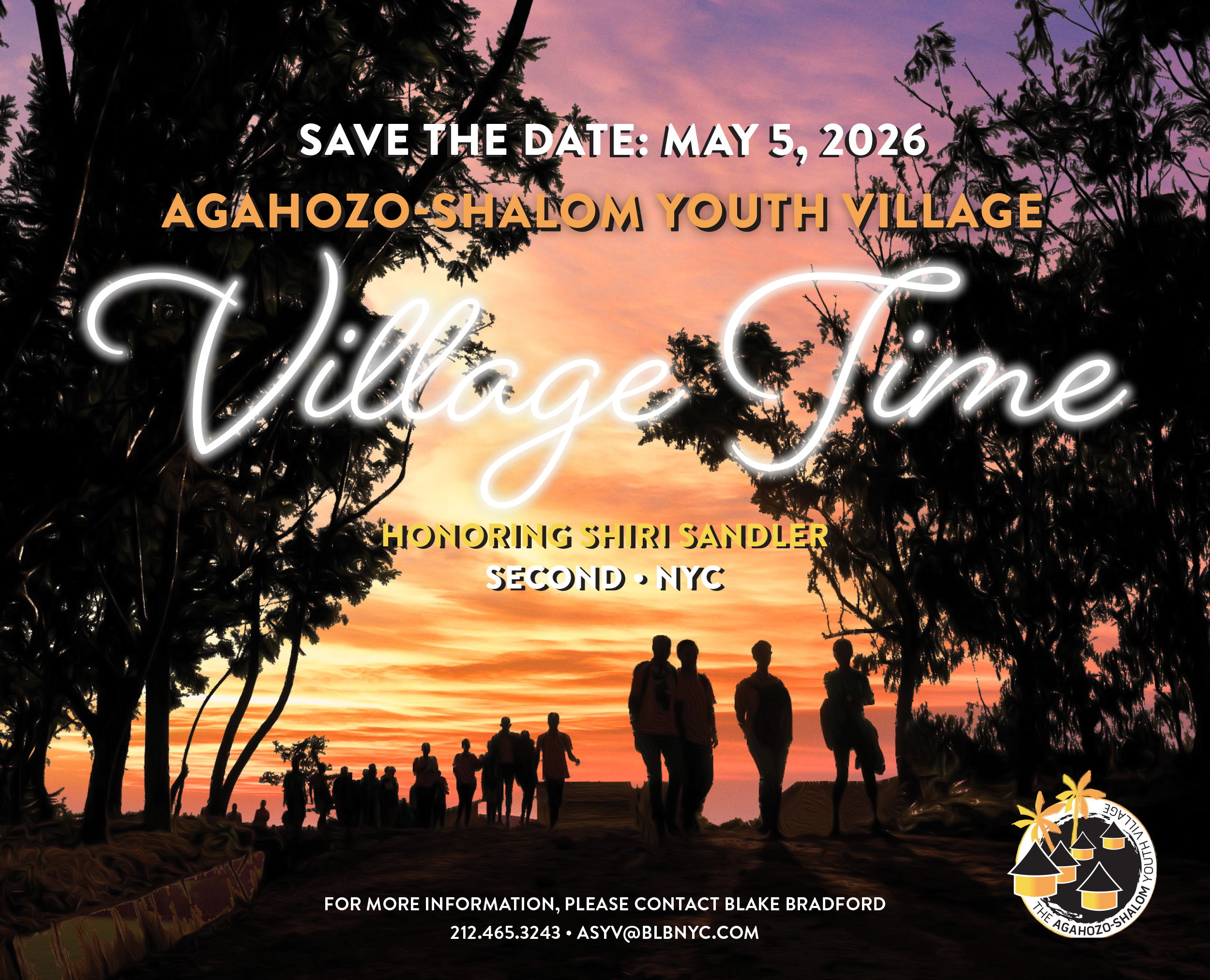 ASYV Presents Village Time 2026 - Campaign