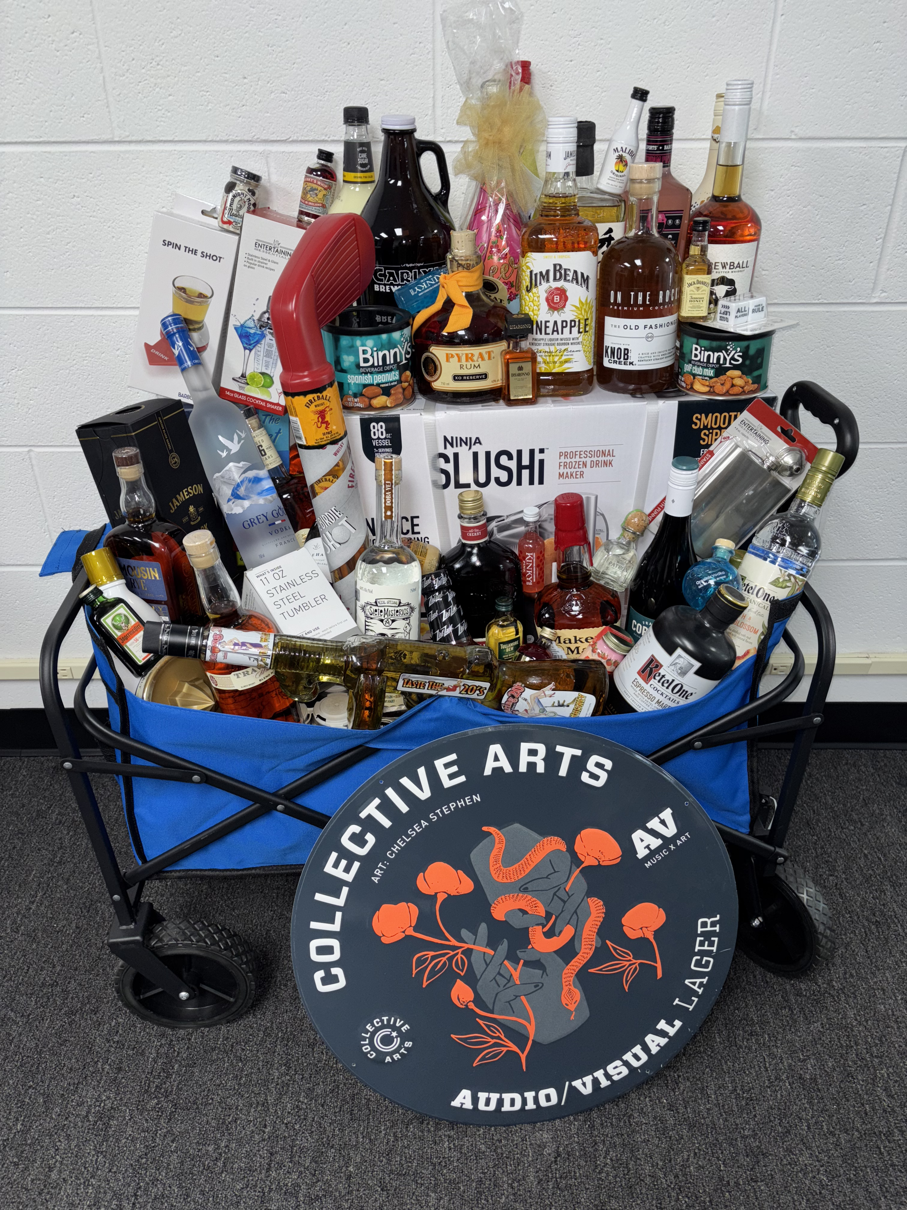 Nik's Boozy Wagon Raffle - Campaign