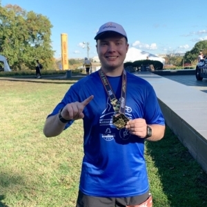 Jeremy Osborne's Marathon Alongside An Enabled Athlete's fundraising ...