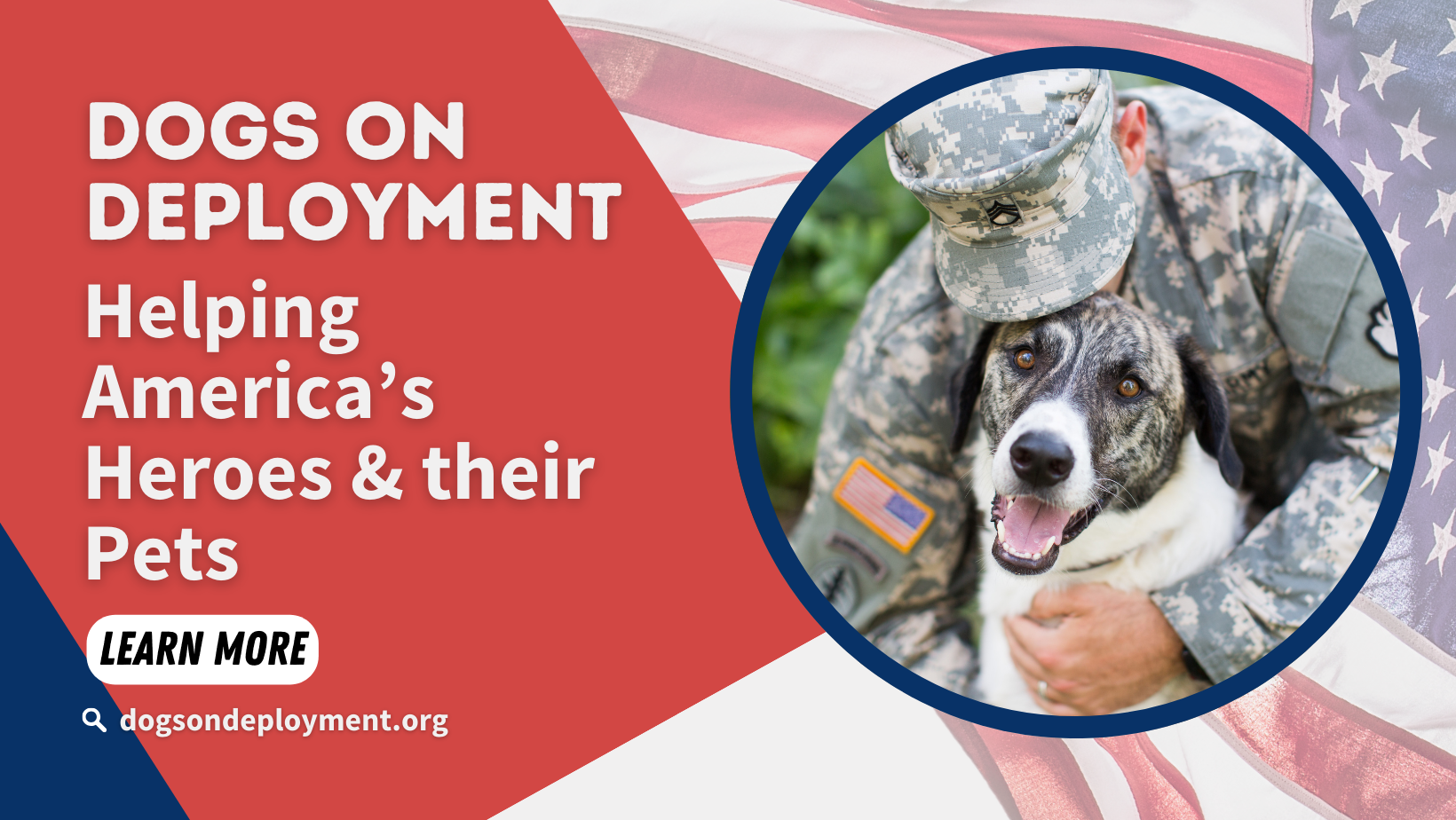 Donate to Dogs on Deployment - Embedded Form