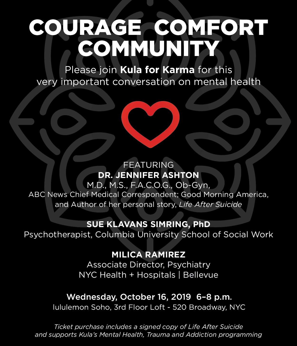 Courage Comfort Community - Campaign