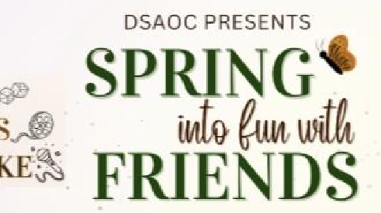 DSAOC's Spring into Fun with Friends Teen/Adult KMGN - Campaign