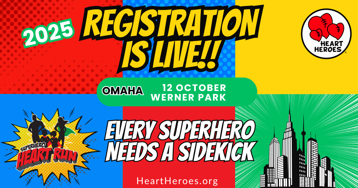 2025 Omaha Superhero Heart Run - Campaign