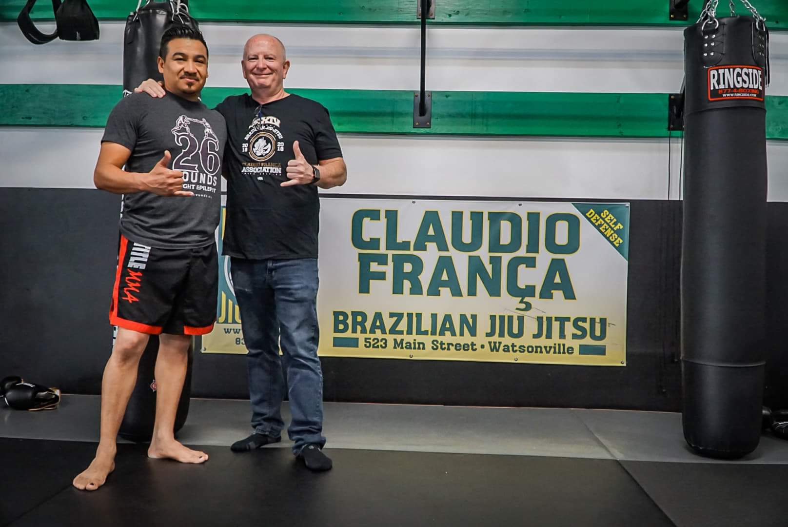 26 Rounds to Fight Epilepsy - Claudio Franca BJJ Watsonville - Campaign