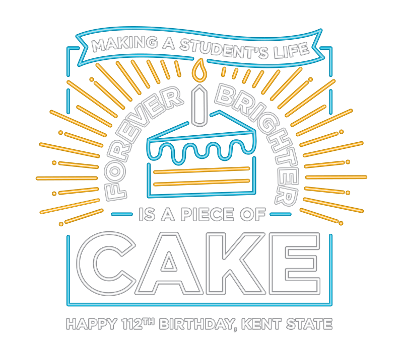 Kent State Birthday Day of Giving - Campaign