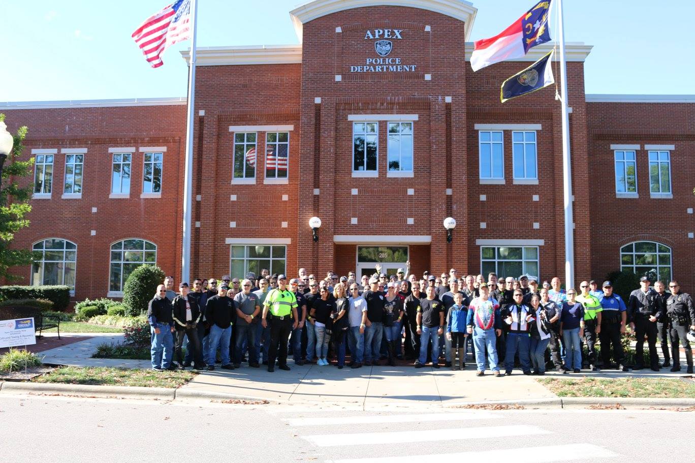 2023 Apex Police Department's A Day Behind (handle) Bars - Campaign