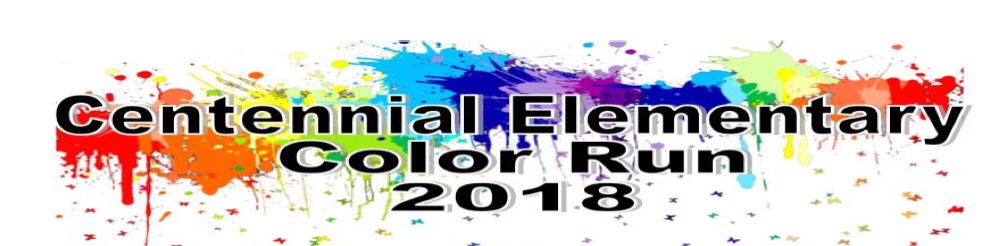 Donate to Centennial Elementary Color Run 2018 Pledge & Donation Page