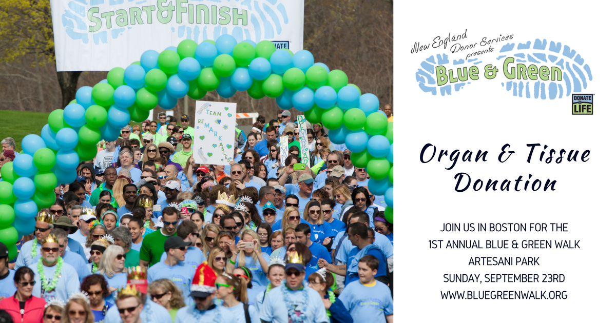 Donate to 2018 Blue & Green Walk (Boston, MA)