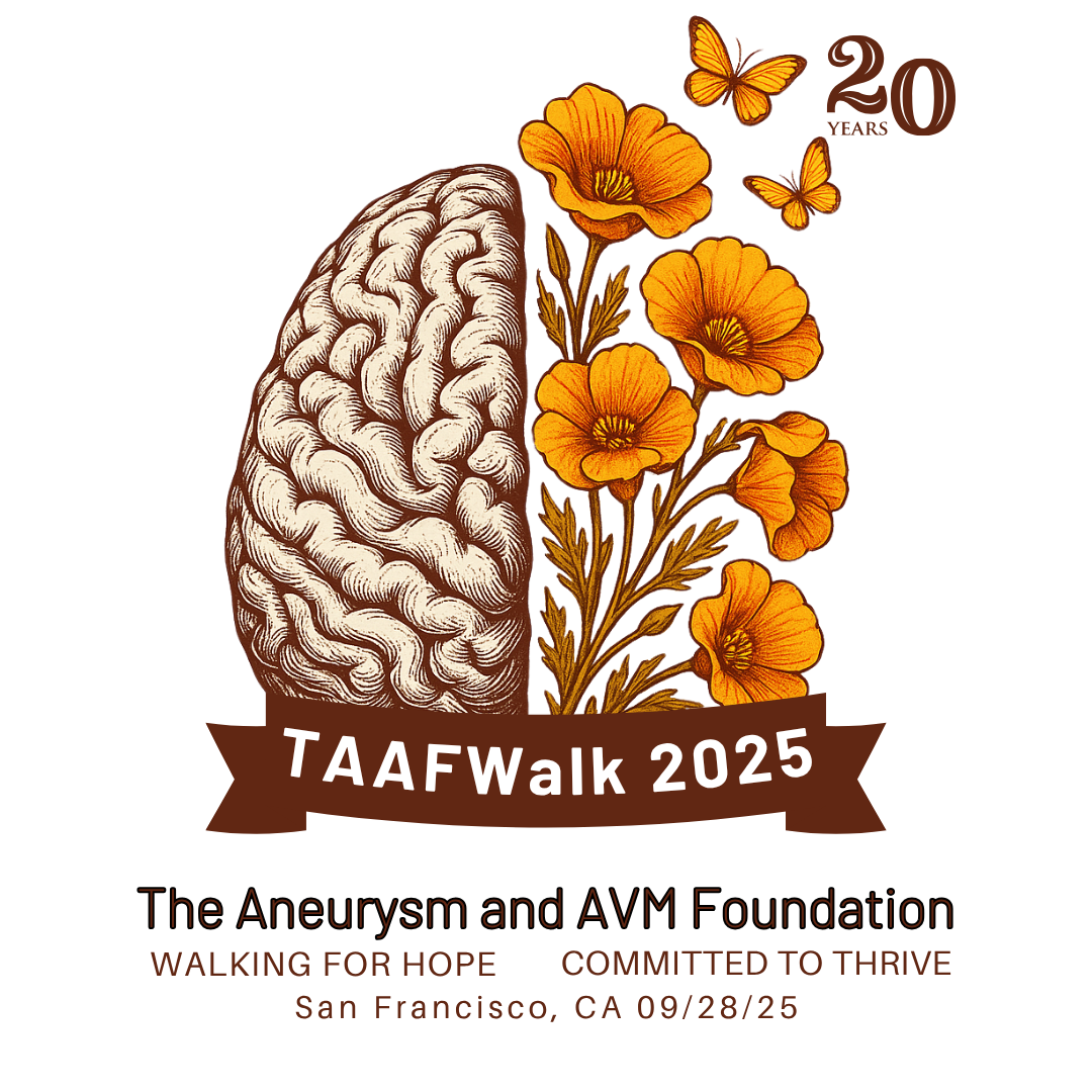 Donate to TAAFWALK 2025: 20th Annual Aneurysm and AVM Awareness Walk