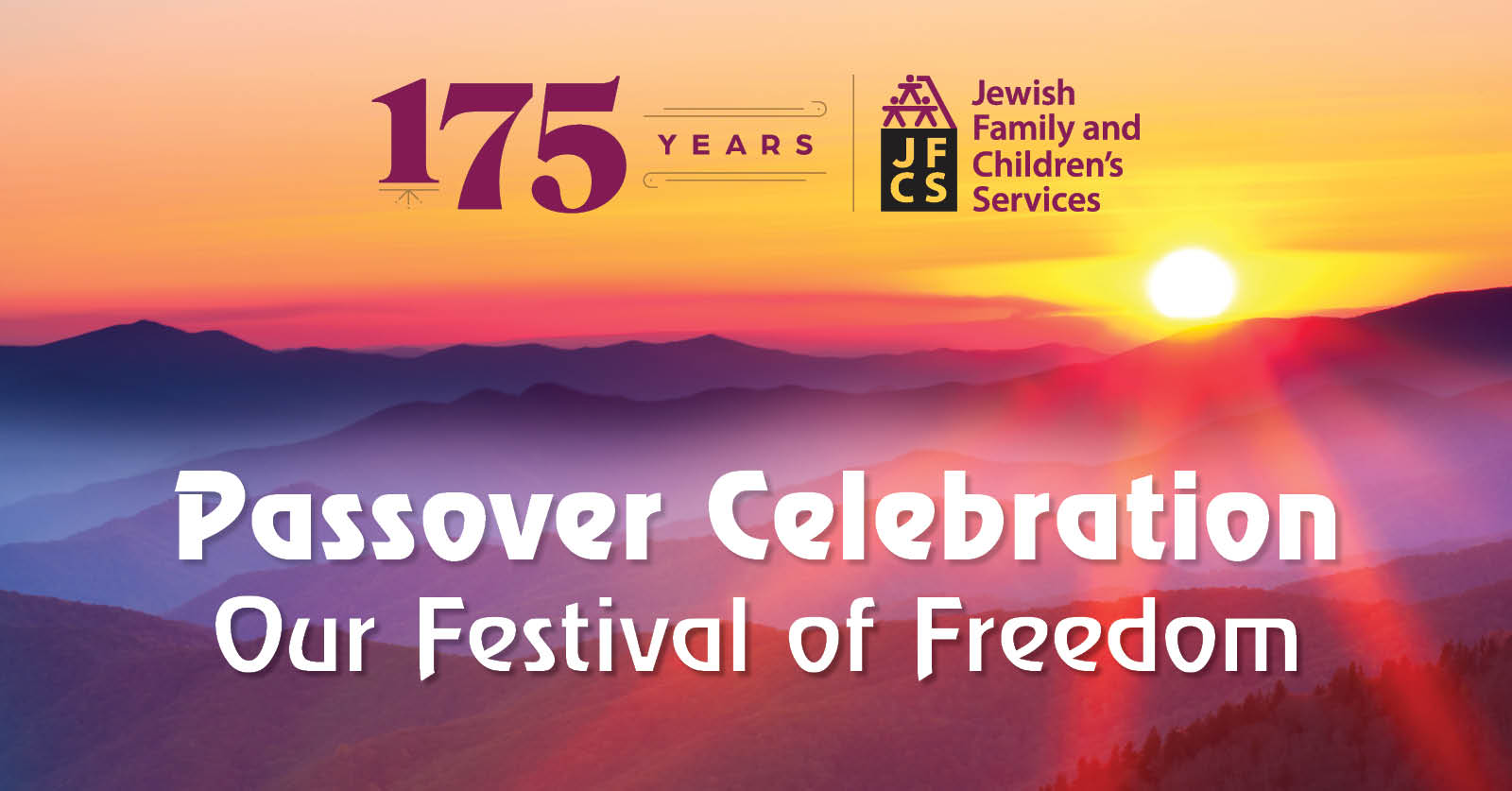 JFCS’ Passover Celebration—Our Festival of Freedom | Thursday, April 10, 2025 - Campaign