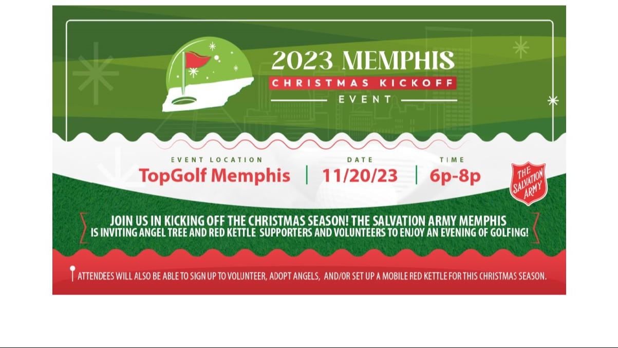 2023 Memphis TopGolf Christmas Kickoff Event - Campaign
