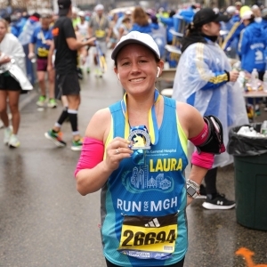 Laura Etkind's fundraising page for Massachusetts General Hospital