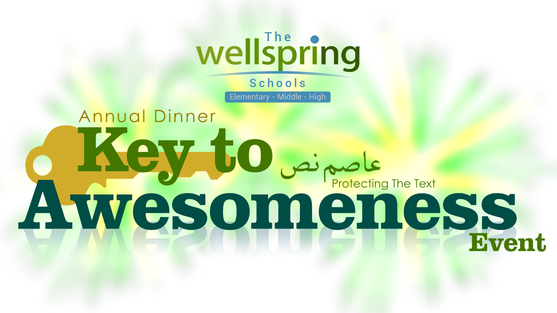 The Wellspring Schools 2018 Key To Awesomeness! - Campaign