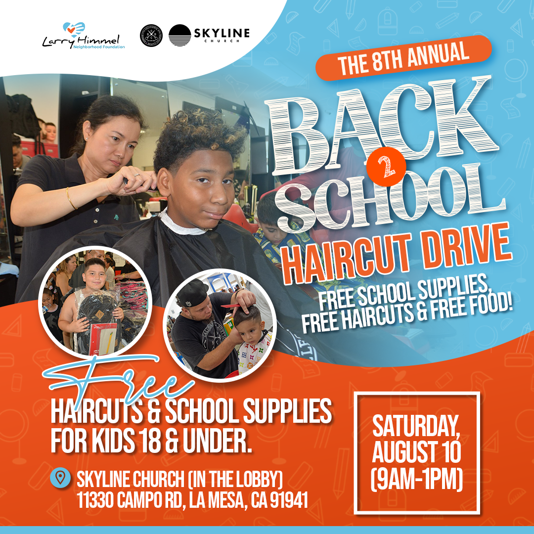 8th Annual Back-To-School Haircut - Campaign