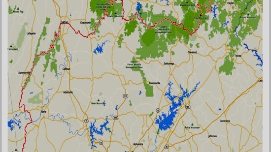 Trans North Georgia Adventure - Campaign