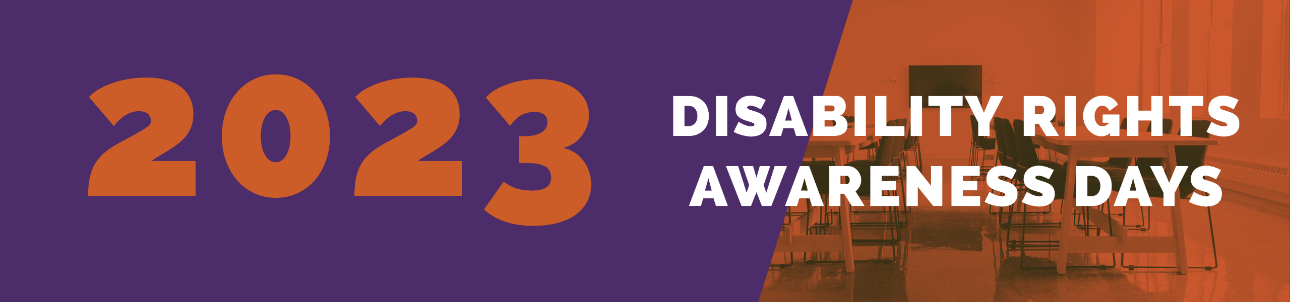 Disability Rights Awareness Days 2023 - Campaign