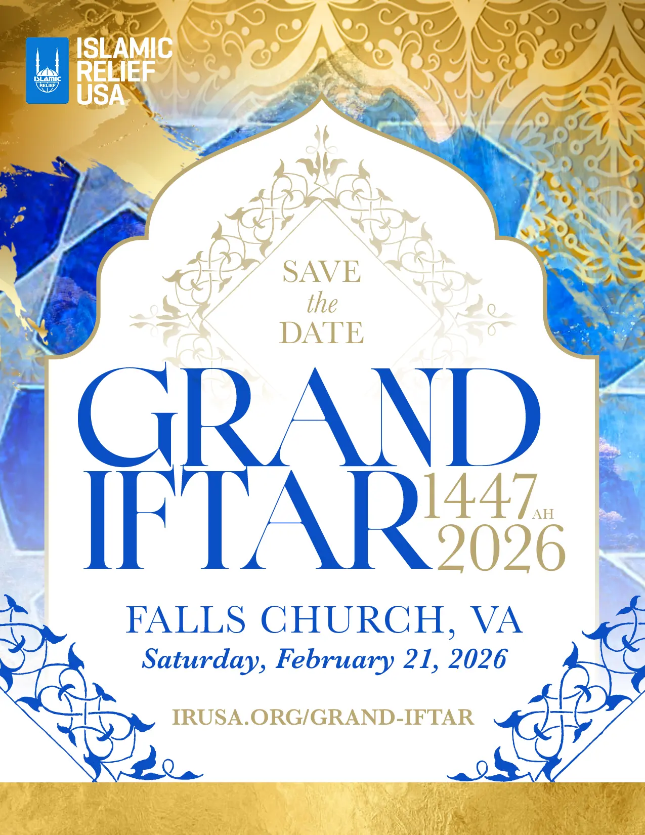 Falls Church, VA Grand Iftar 2026 - Campaign