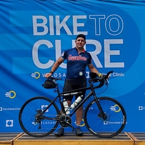Jason Radel's fundraising page for VeloSano