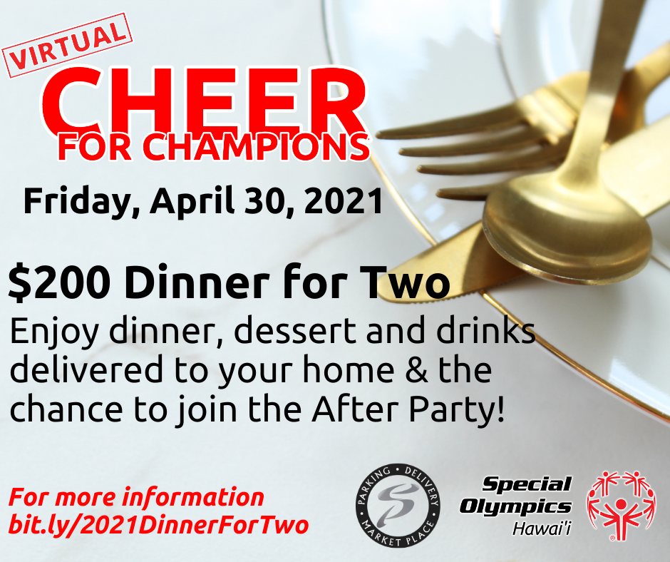 Cheer 2021 Dinner For TWO - Campaign