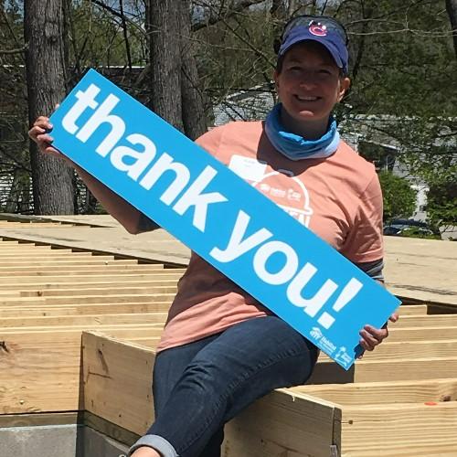 Brandi Host's fundraising page for Habitat for Humanity of Monroe County