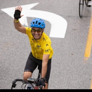 Gerard Daher's fundraising page for VeloSano