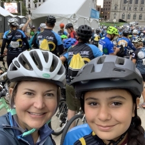 Laura Shoemaker's fundraising page for VeloSano